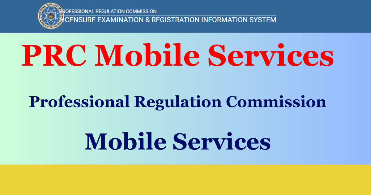 PRC Mobile Services: Bringing Professional Regulation Closer to ...